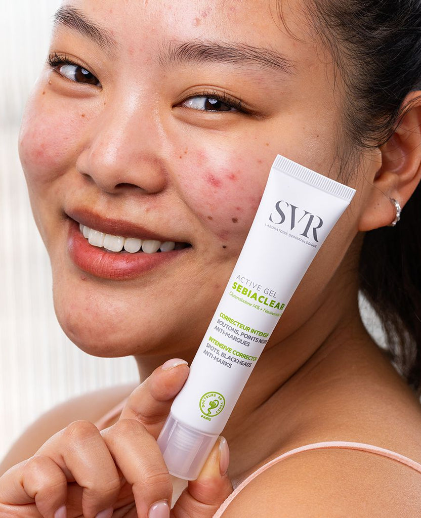 Kem Dưỡng Giảm Mụn, Kiềm Dầu, Ngừa Thâm SVR Sebiaclear Active Gel 40ML
